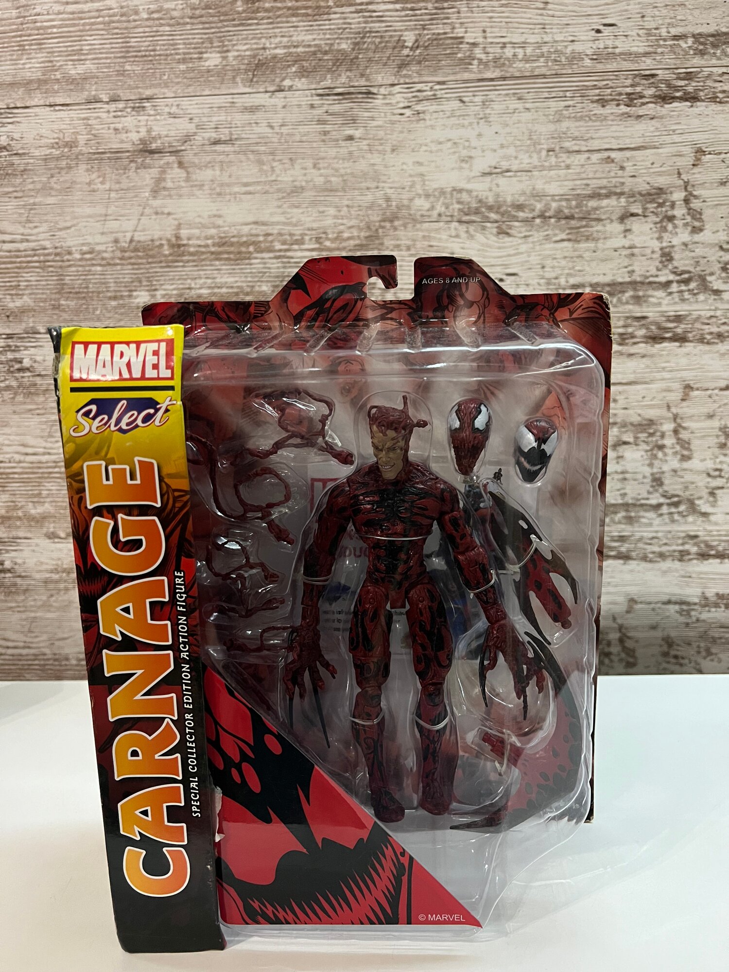 Фигурка Марвел Корнаж, Carnage, Marvel, 20 см, от Diamond select toys