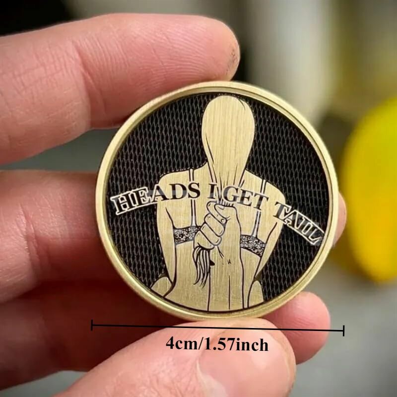 Монеты 1pcFunny с обеих сторон представляют собой интересные монеты на День Святого Валентина, подходящие для сбора и подарков