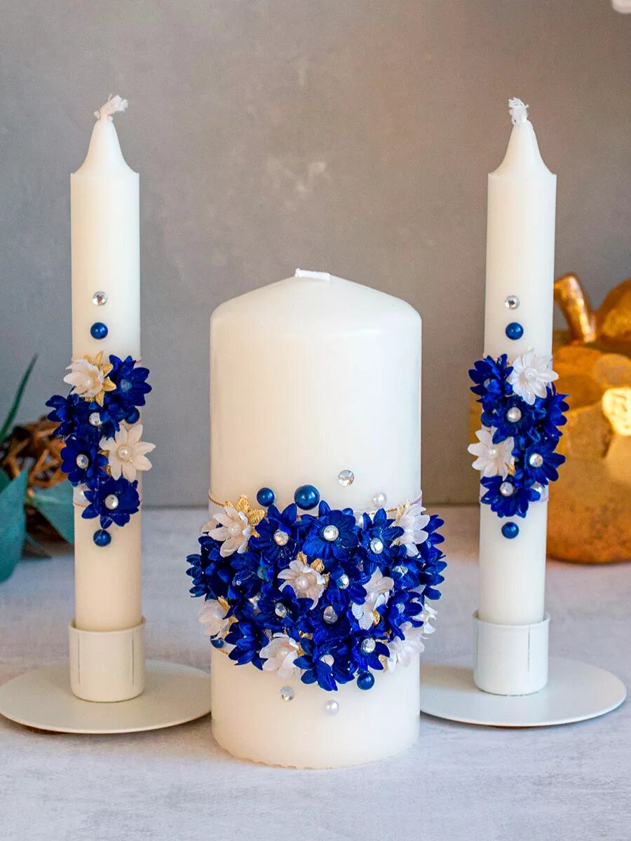 Семейный очаг на свадьбу свечи свадебные для молодоженов домашний очаг, набор 3 свечи