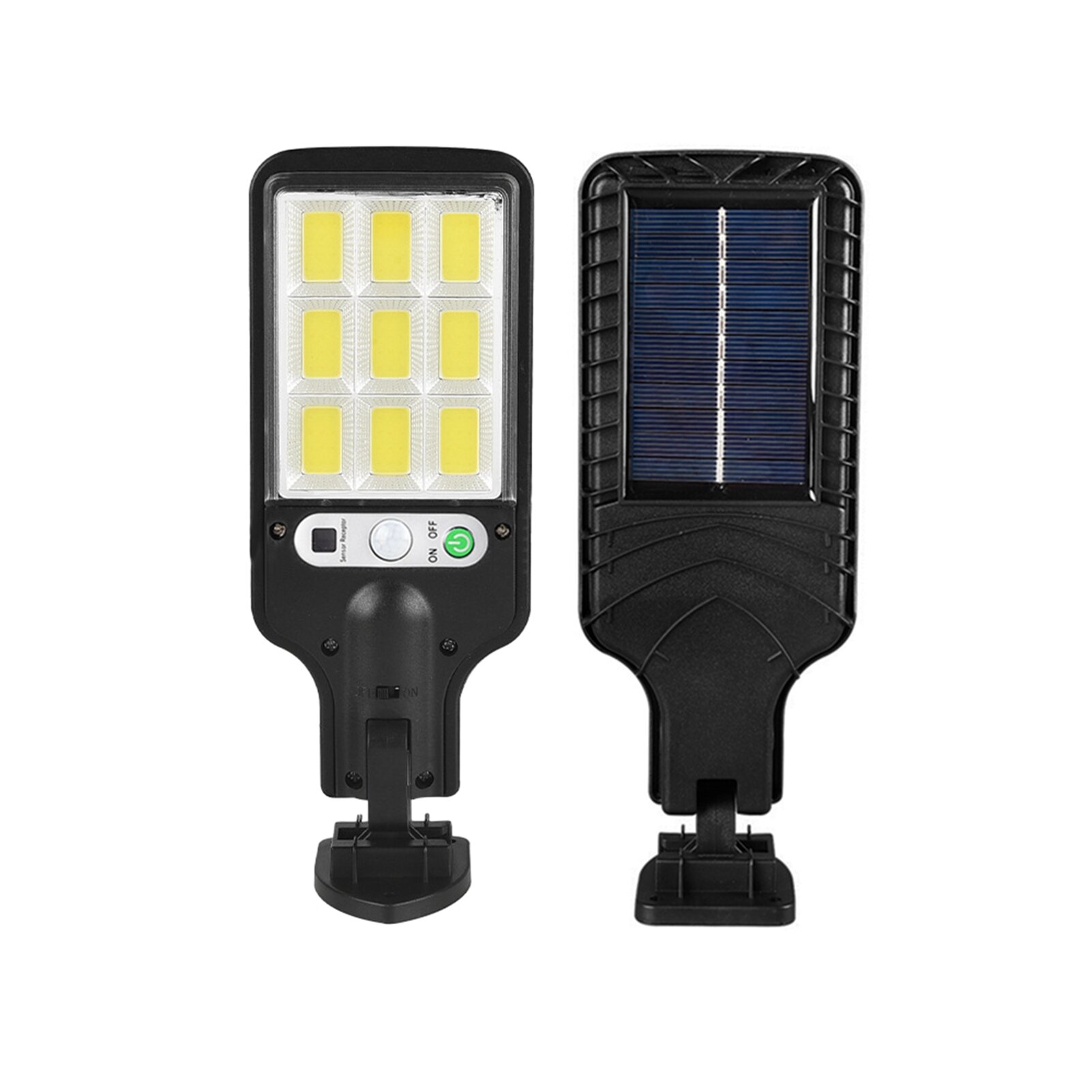 Уличный автоматический светодиодный светильник, водонепроницаемый, с датчиком движения PIR, углом обзора 120 градусов, 3 регулируемыми режимами, подходит для садов, дорожек, переулков, заднего двора и стен, с дистанционным управлением.
