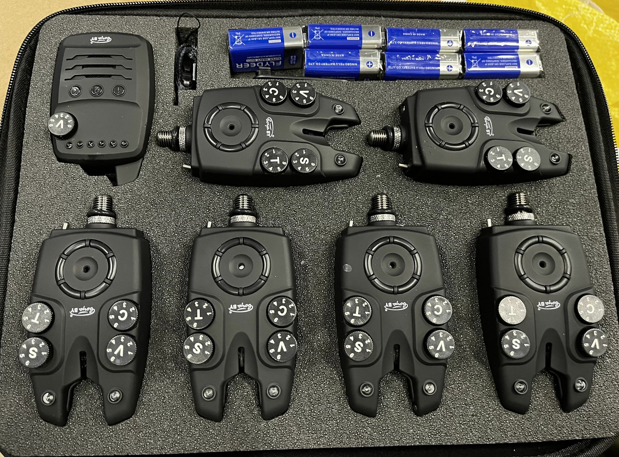 Сигнализаторы поклевки с пейджером 6+1 BoyaBy series 221 -6