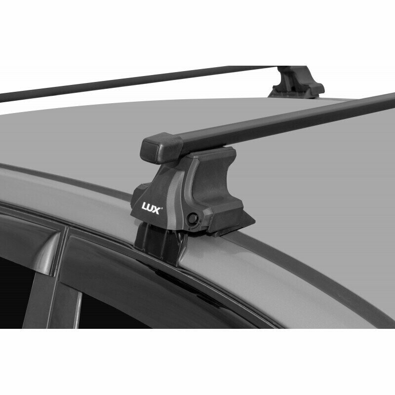 Багажник на крышу D-LUX 2 Стандарт для Kia Rio 2 (2005-2011) седан (Прямоугольные дуги)