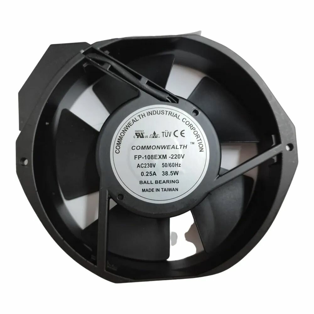 FP-108EXM Вентилятор Commonwealth 220 172x150x38 220V 230v 38.5w 0.25A 2 pin