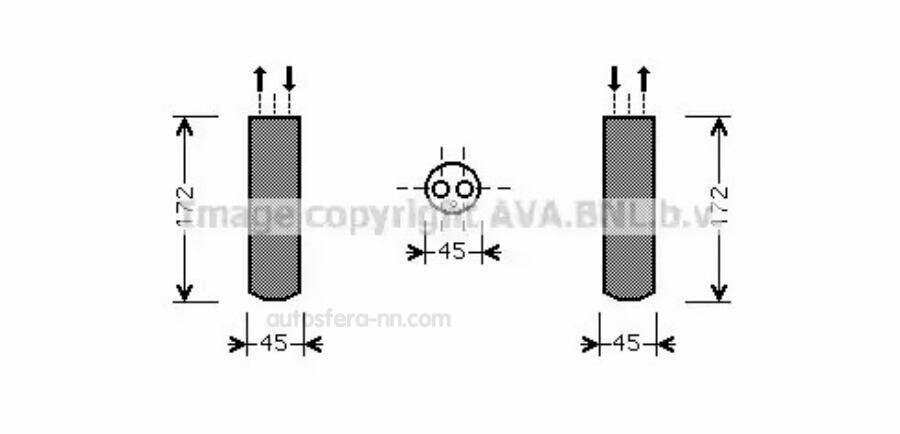 AVA MZD185 Осушитель кондиционера