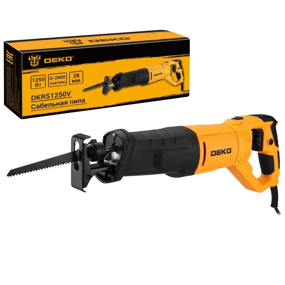 Сабельная пила электрическая DKRS1250V, 1250Вт 083-1072