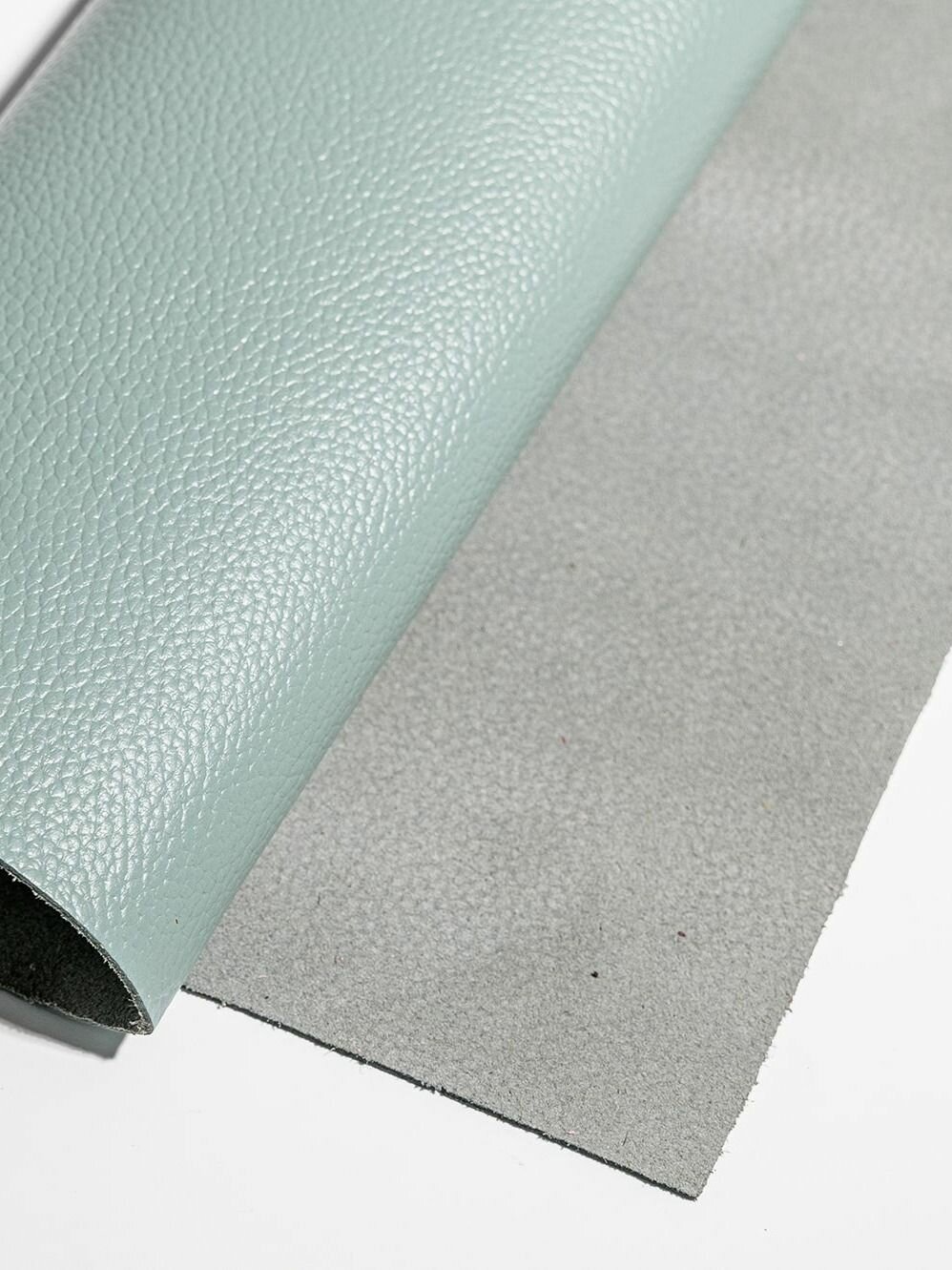 Кожа натуральная галантерейная в листах. Флотер 1.2-1.4 мм. А3. Мох.