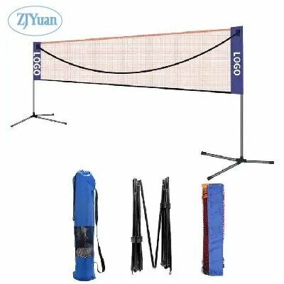 Сетка для бадминтона,6.1*1.55m, Регулируется по высоте，Аксессуары для бадминтона，Виды спорта，Кронштейн из сплава