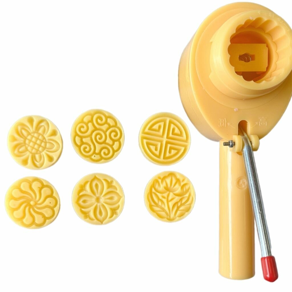 1 форма из 6 штук, 25 г, для лунного торта ледяной кожи, изготовленная вручную на Фестивале середины осени, с регулируемой защитой от пряжки