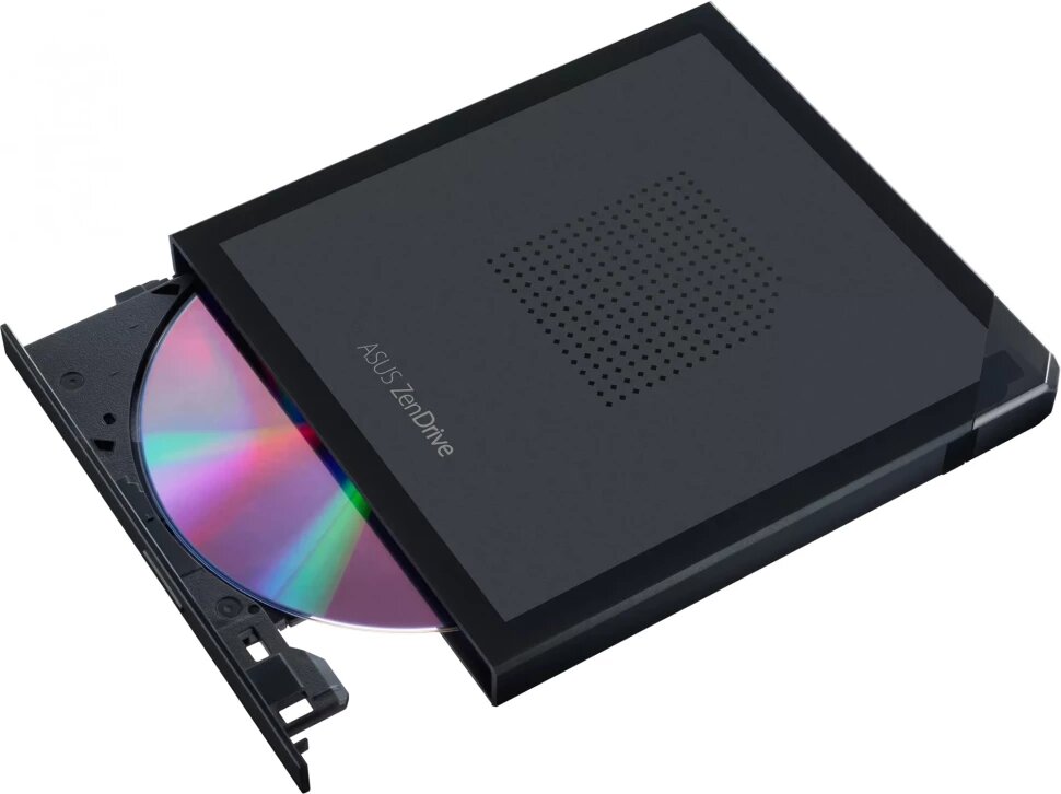 Привод DVD-RW Asus SDRW-08V1M-U/BLK/G/AS черный USB Type-C ultra slim M-Disk внешний RTL