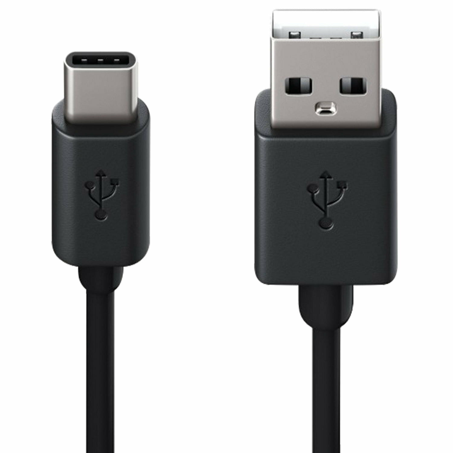 Кабель Red Line USB 2,0 AM-TypeC, 1 м, для портативных устройств и периферии, черный (УТ000010553)