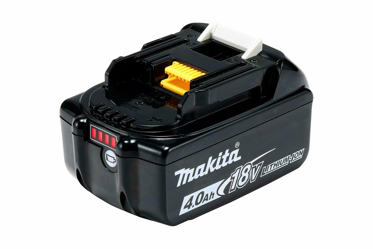 Батарея аккумуляторная 18,0В 4,0А/ч Li-ion BL1840B с индикатором MAKITA