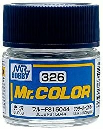 C326 краска художественная т. м. MR.HOBBY 10мл BLUE FS15044