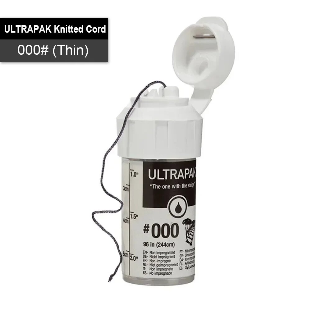 NEWTRY Ультрапак кровоостанавливающий хлопковый шнур для десен 000 - Thin