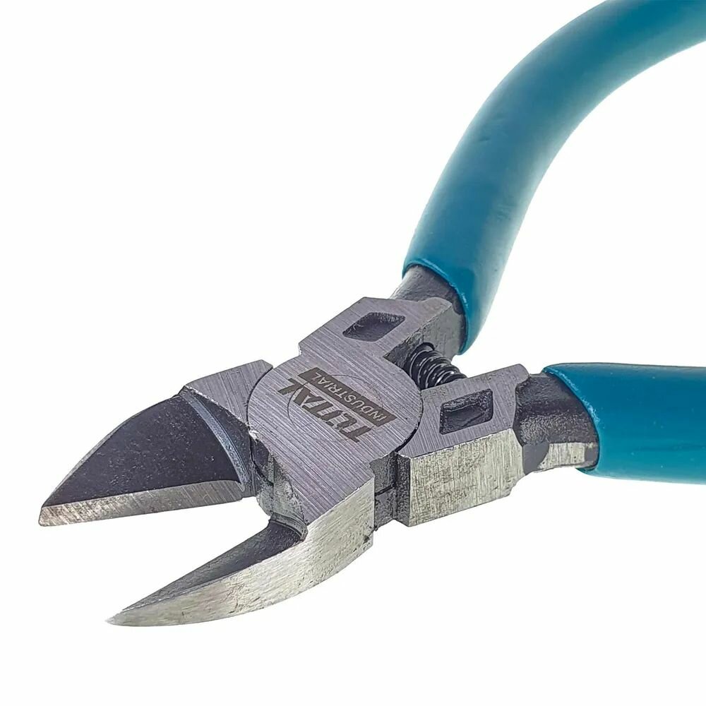 Бокорезы TOTAL THT230512, радиотехнические, 14 см, диагональный рез, покрытие хромоникель