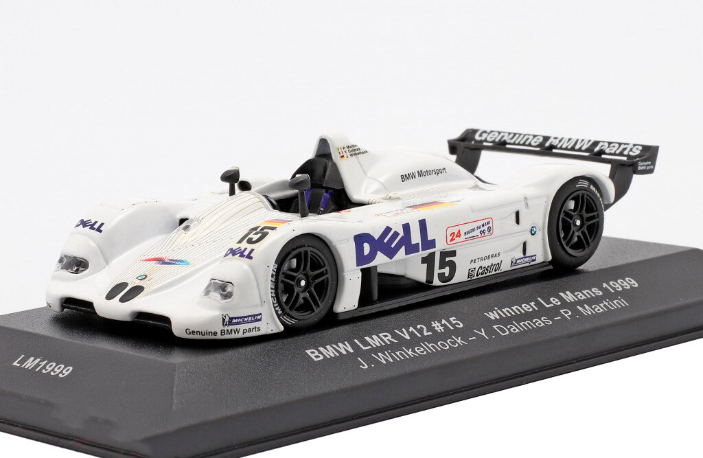 Модель коллекционная IXO Bmw V12 lmr winner le mans 1999 / бмв победитель ле-ман