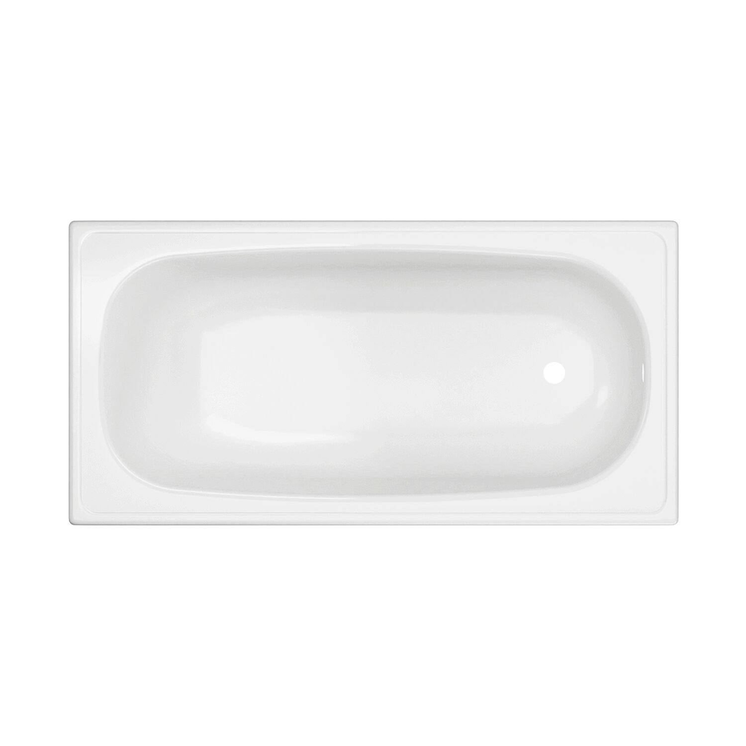 Стальная ванна Sanitana BLB Europa S30000812000000 (B30E12001): прямоугольная металлическая ванна 130х70 см, сталь толщиной 2,2 мм