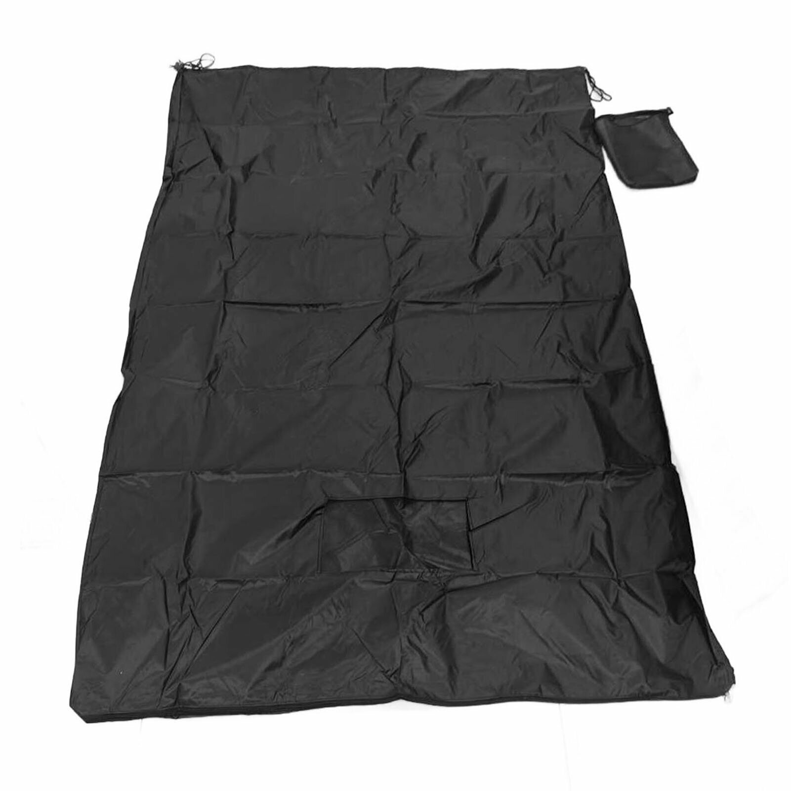 Сумка для листьев газонокосилки из ткани оксфорд, водонепроницаемая, с молнией и шнурком,