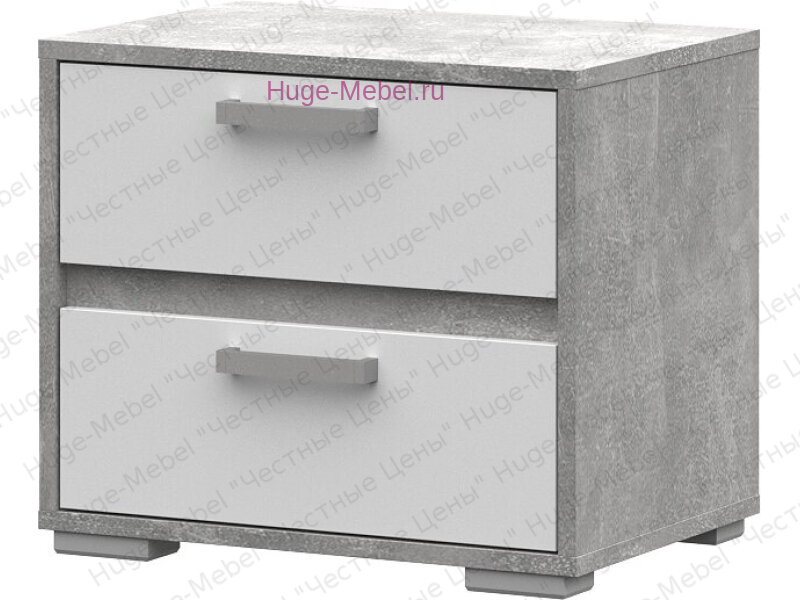 Тумба прикроватная "Денвер ТБ-01" Huge Mebel . Ширина 500 Высота 448. Тумбы прикроватные