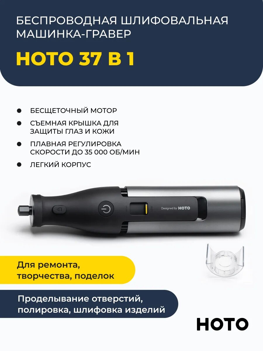Мойка высокого давления аккумуляторная HOTO 20V Cordless High Pressure Washer, насадка с 6 режимами