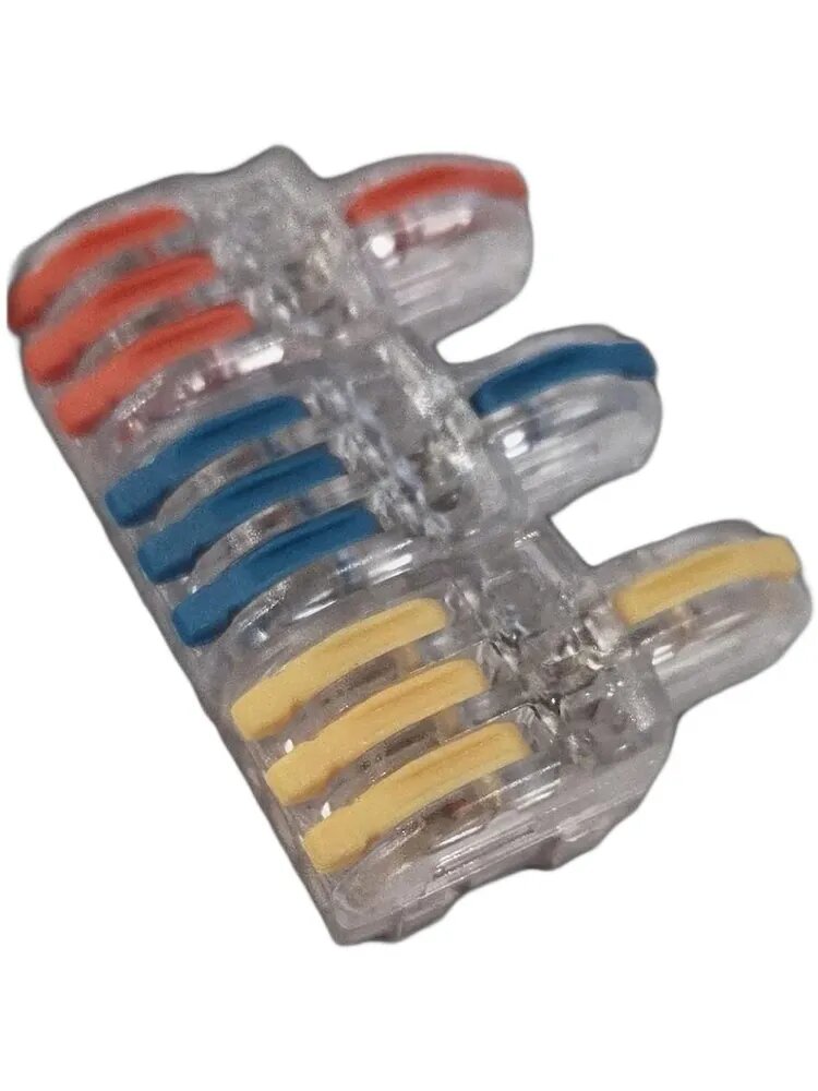 Клемма DEFA F-TYPE 1-3x3cl, 250В, 32А, 0,08-4,0mm2