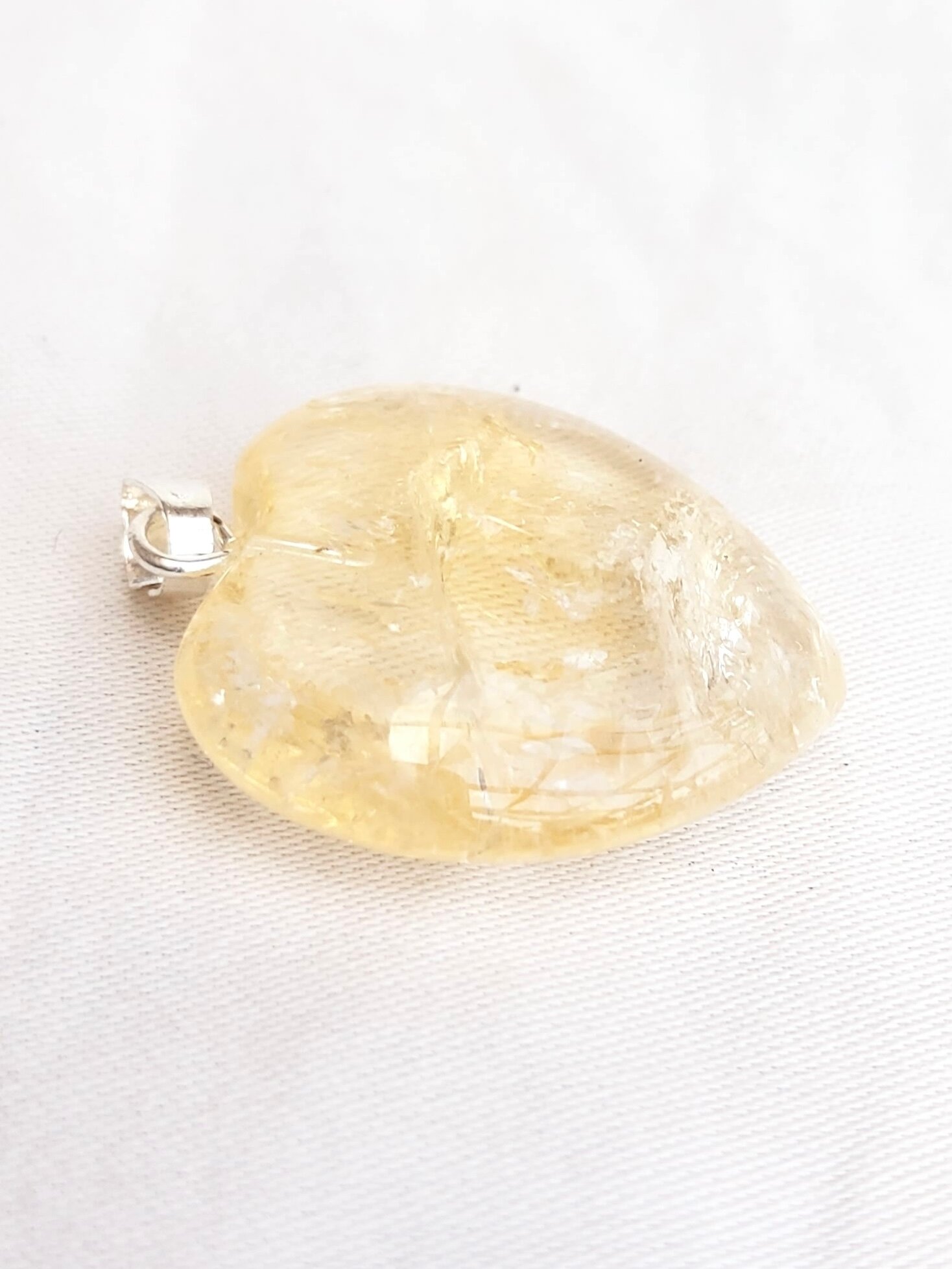 Подвеска, цитрин