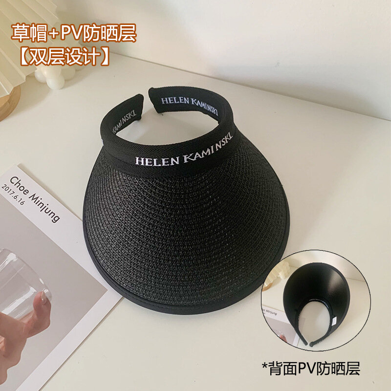 Шляпа "ins", женская, корейская версия, черная, размер M