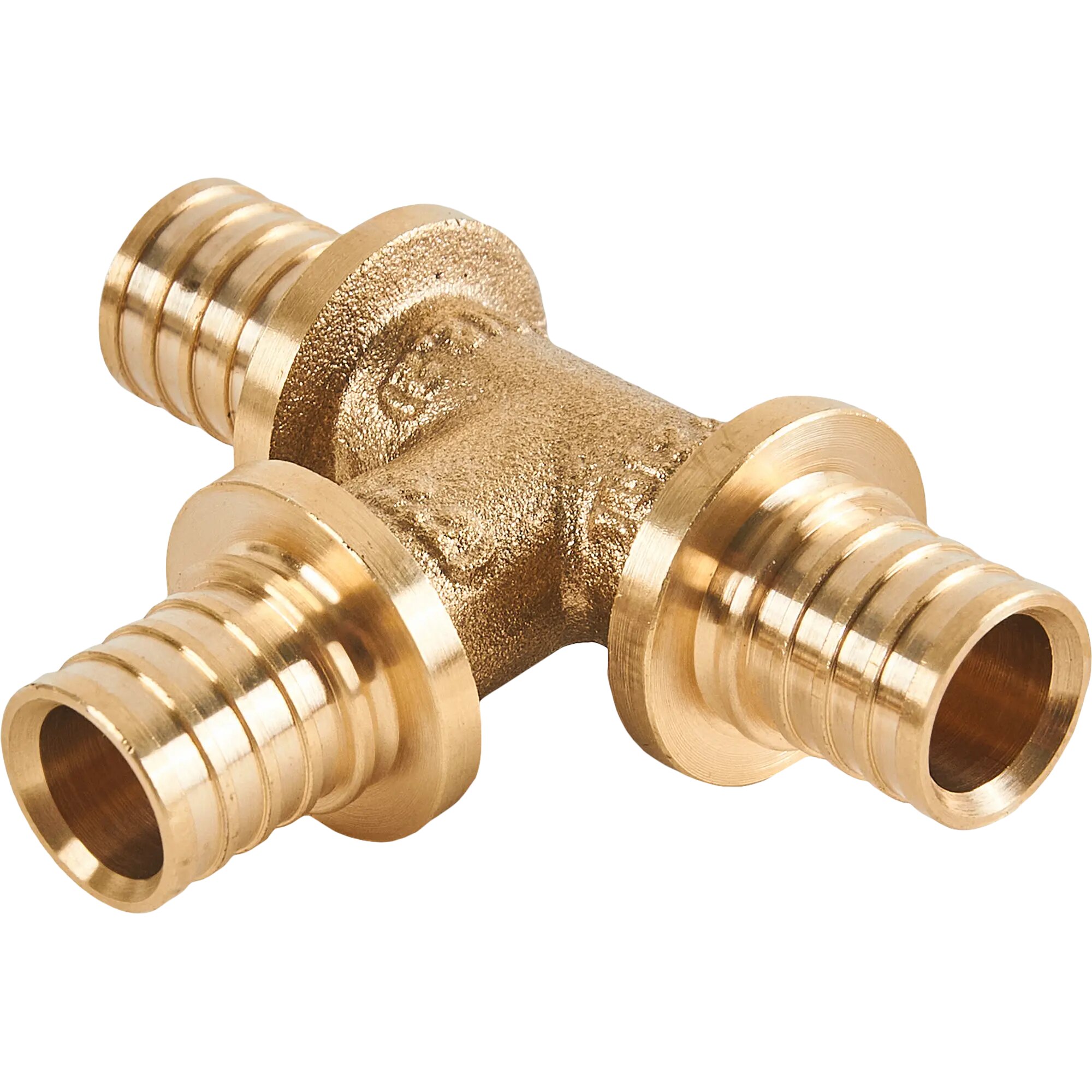 Ростерм тройник латунь 16x16x16 мм для трубопроводов - соединение водопроводной системы