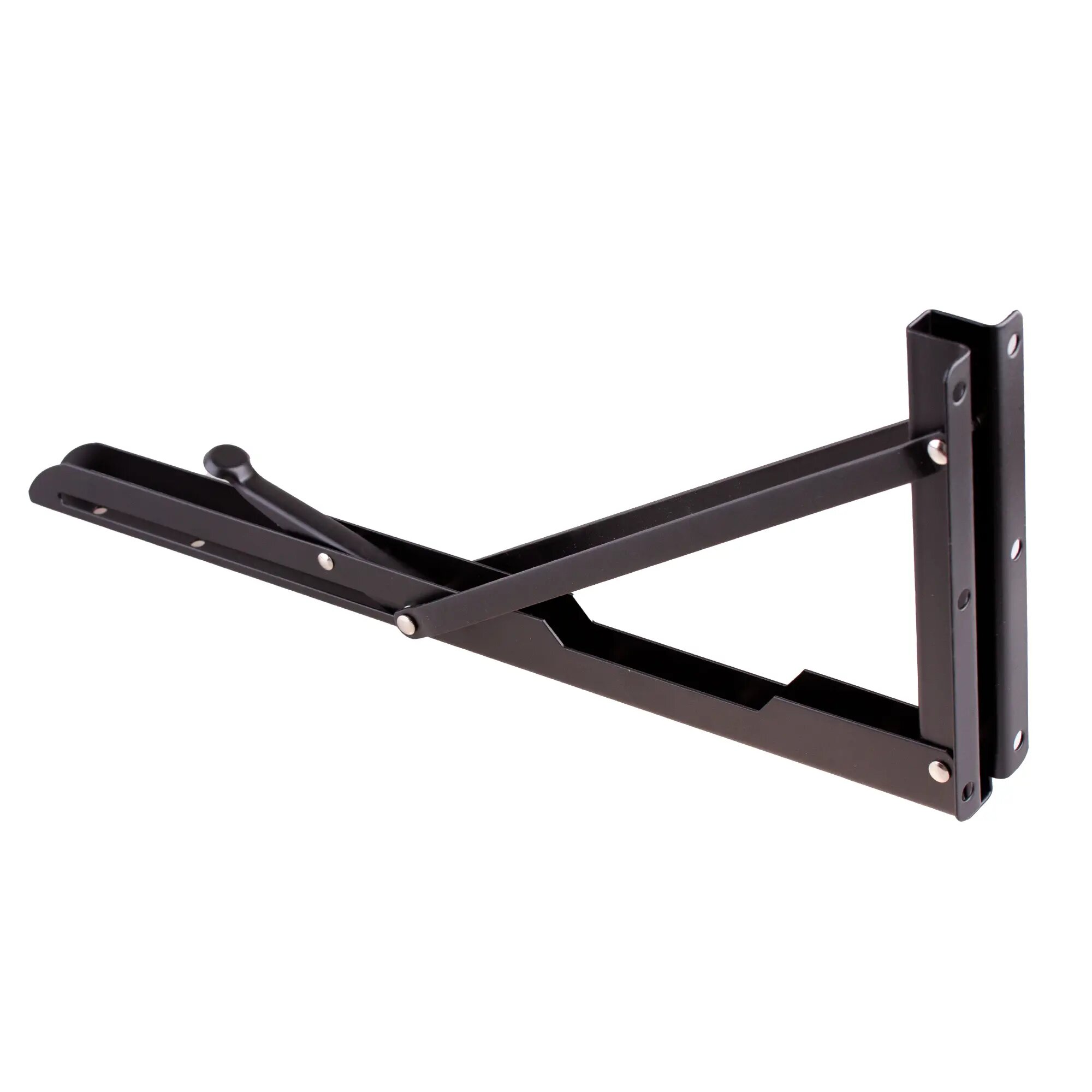 Крепеж для откидного стола 400x150 мм черный набор деталей для монтажа и фиксации