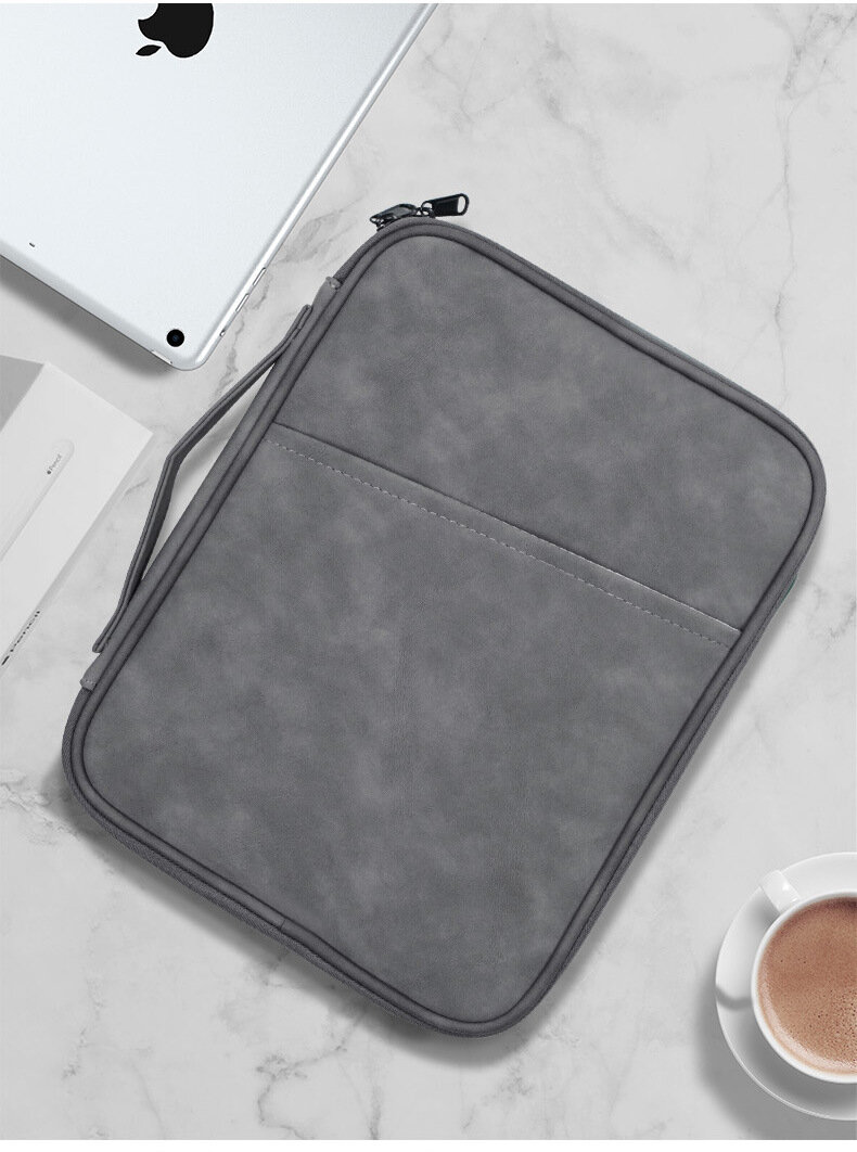 Сумка-вкладыш для iPad, 12.9-13.3 дюйма, серая легкий и портативный ipad для путешествий в офисе