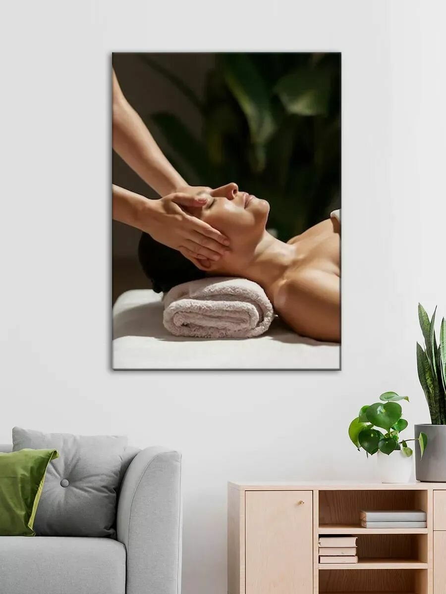 Картина на стену "Услуги салона красоты", 30х40 см