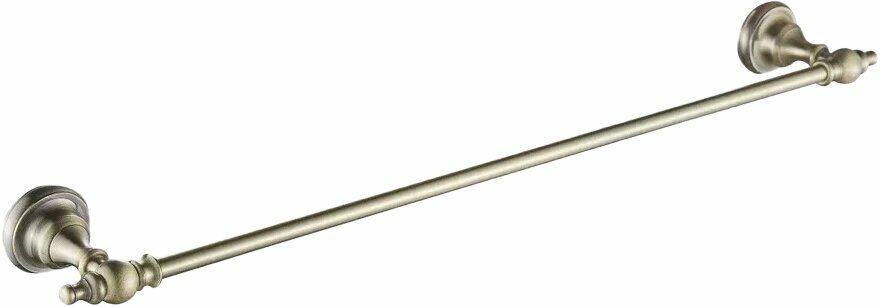 Держатель для полотенец Rose RG1117Q бронза, матовый, латунный, держатель для полотенец в ванную, прямоугольный, в стиле ретро
