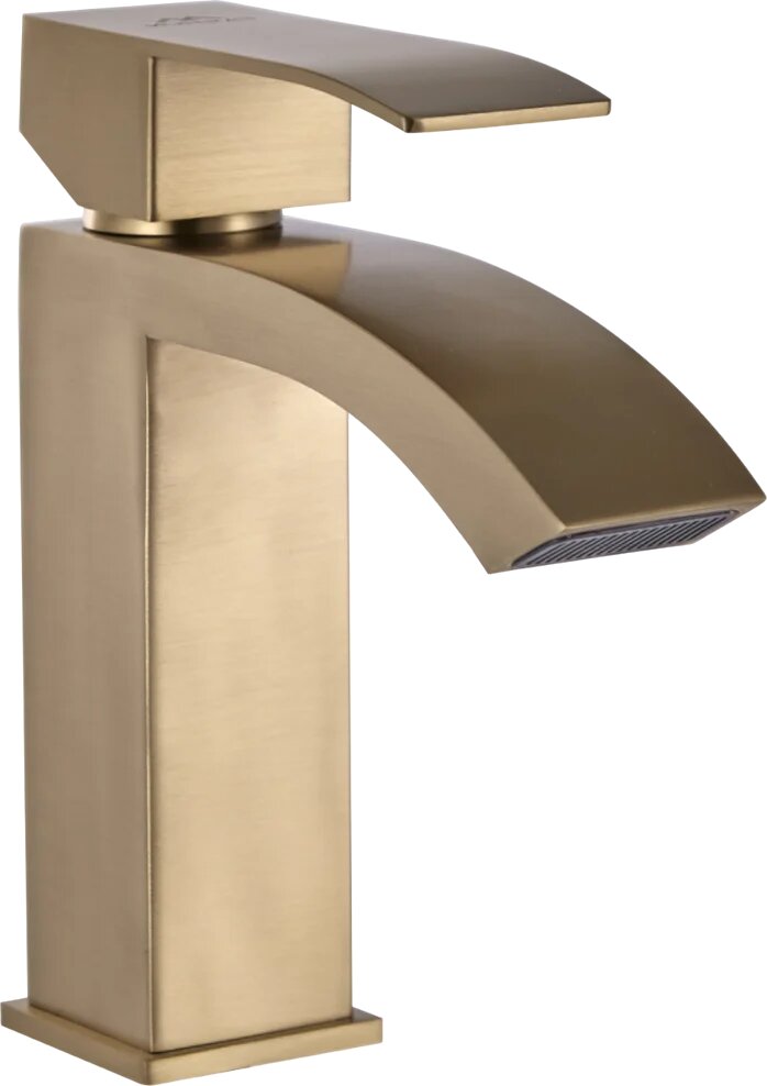 Смеситель для раковины Fashun A51118-21 бронзовый, матовый, кран для ванной в раковину, из нержавеющей стали, рычажный, с керамическим картриджем