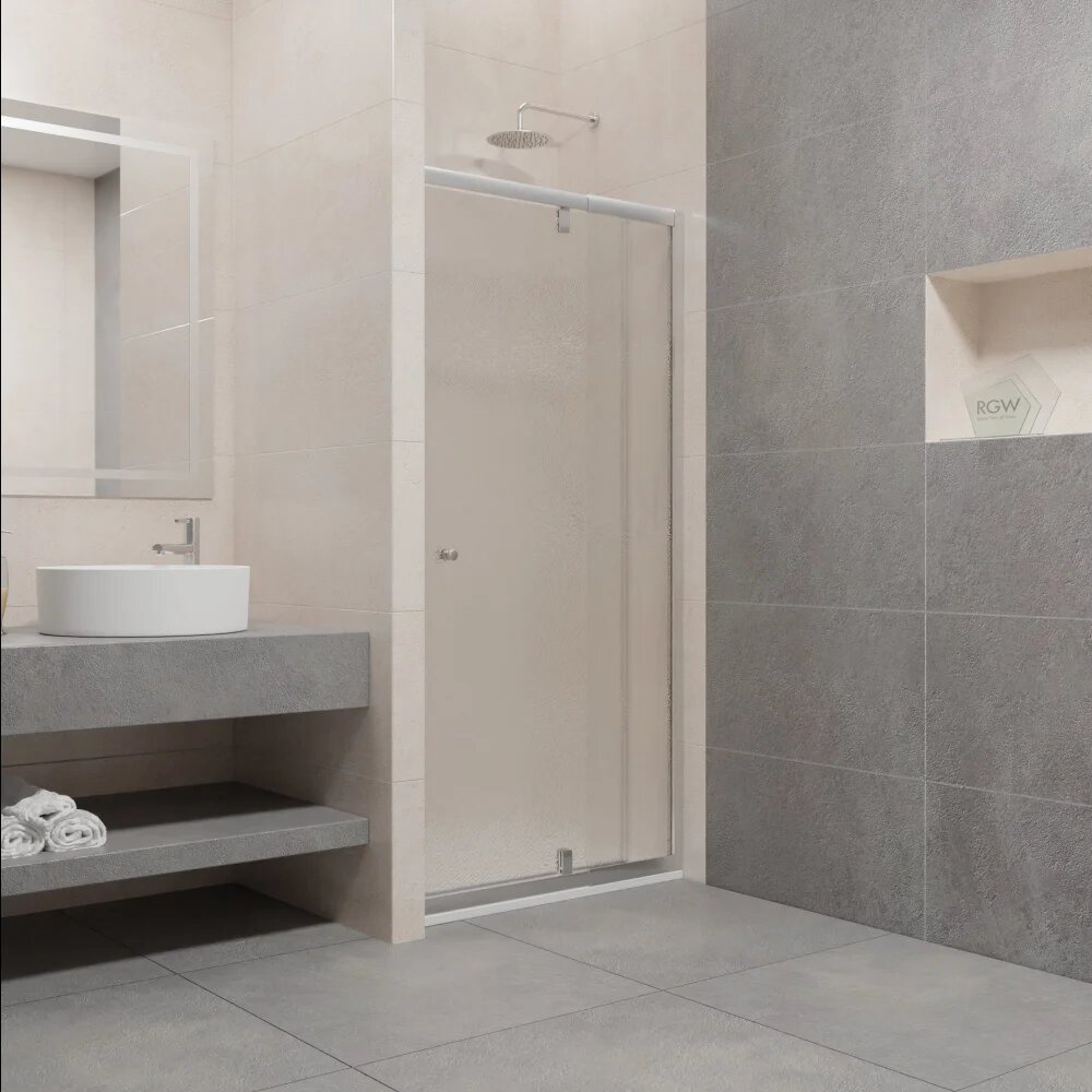 Душевая дверь в нишу RGW Passage PA-02 стеклянная, распашная, 70 см, одностворчатая, немецкая