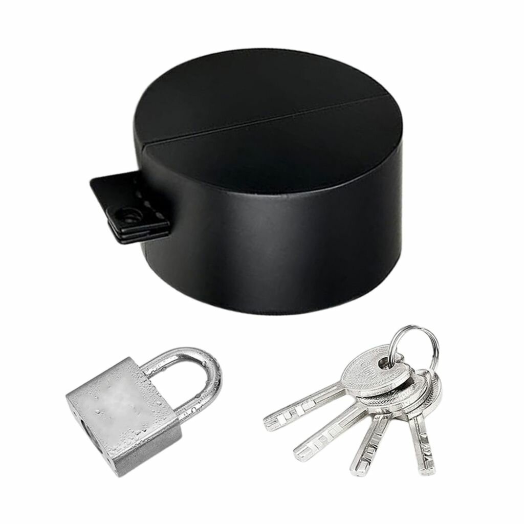 Дверная фурнитура, Замок для ручки двери - комплект, 1 шт