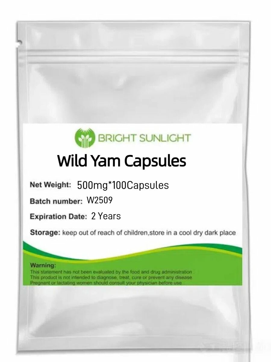 Дикий Ямс капсулы для женщин, Wild Yam 500 мг 100 шт