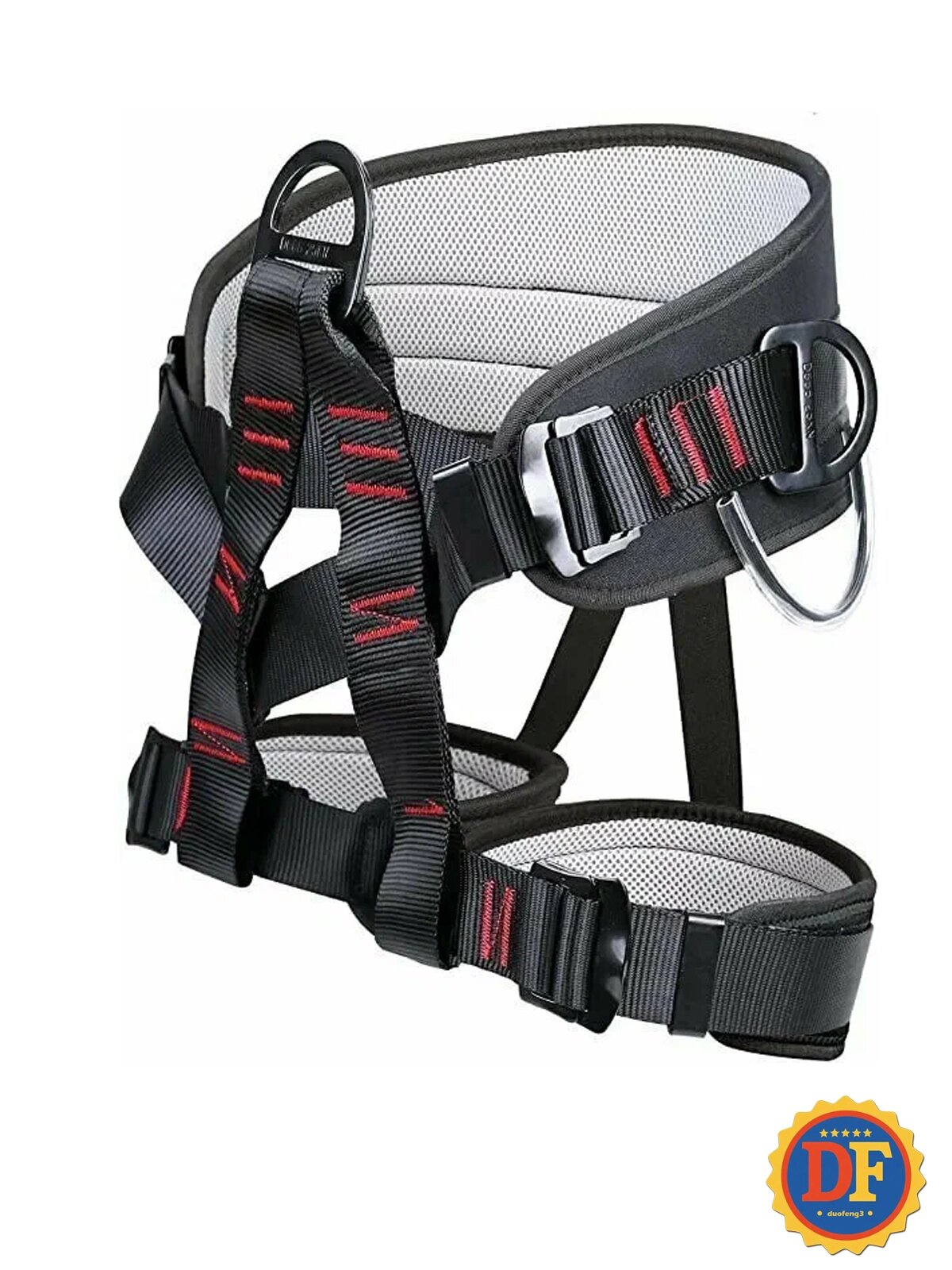 Обвязка альпинистская, полиэстер, машинная стирка, ограниченная нагрузка 300кг