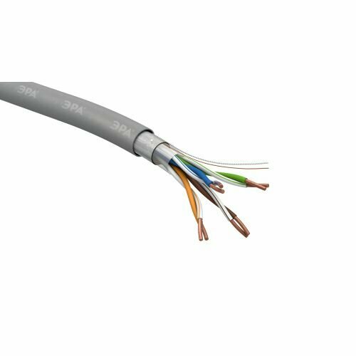 Кабель витая пара ЭРА F/UTP 4x2x24AWG Cat5e CU PVC 305 м SIMPLE