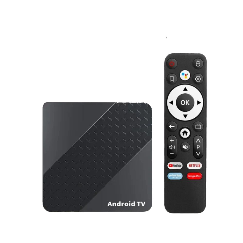 Android TV Box X10 Android14 RK3518 голосовое дистанционное управление медиаплеер с большой памятью двойной Wi-Fi 6 BT5.4 HD 4K 8K телеприставка
