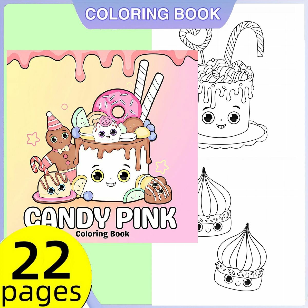 Книга для раскрашивания арт-раскраска для детей и взрослых Творчество, вдохновение и отдых