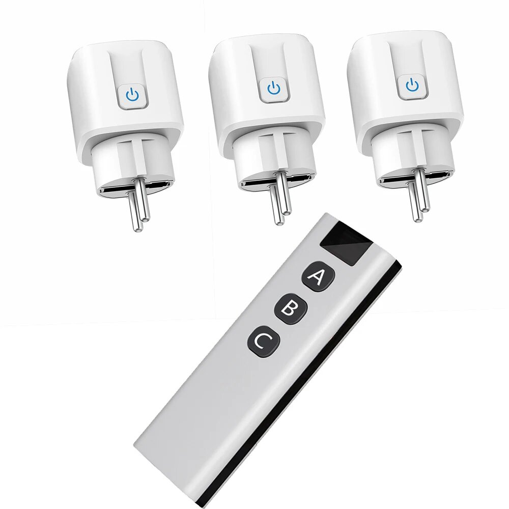 Беспроводная электрическая розетка RF433 для бытовой техники