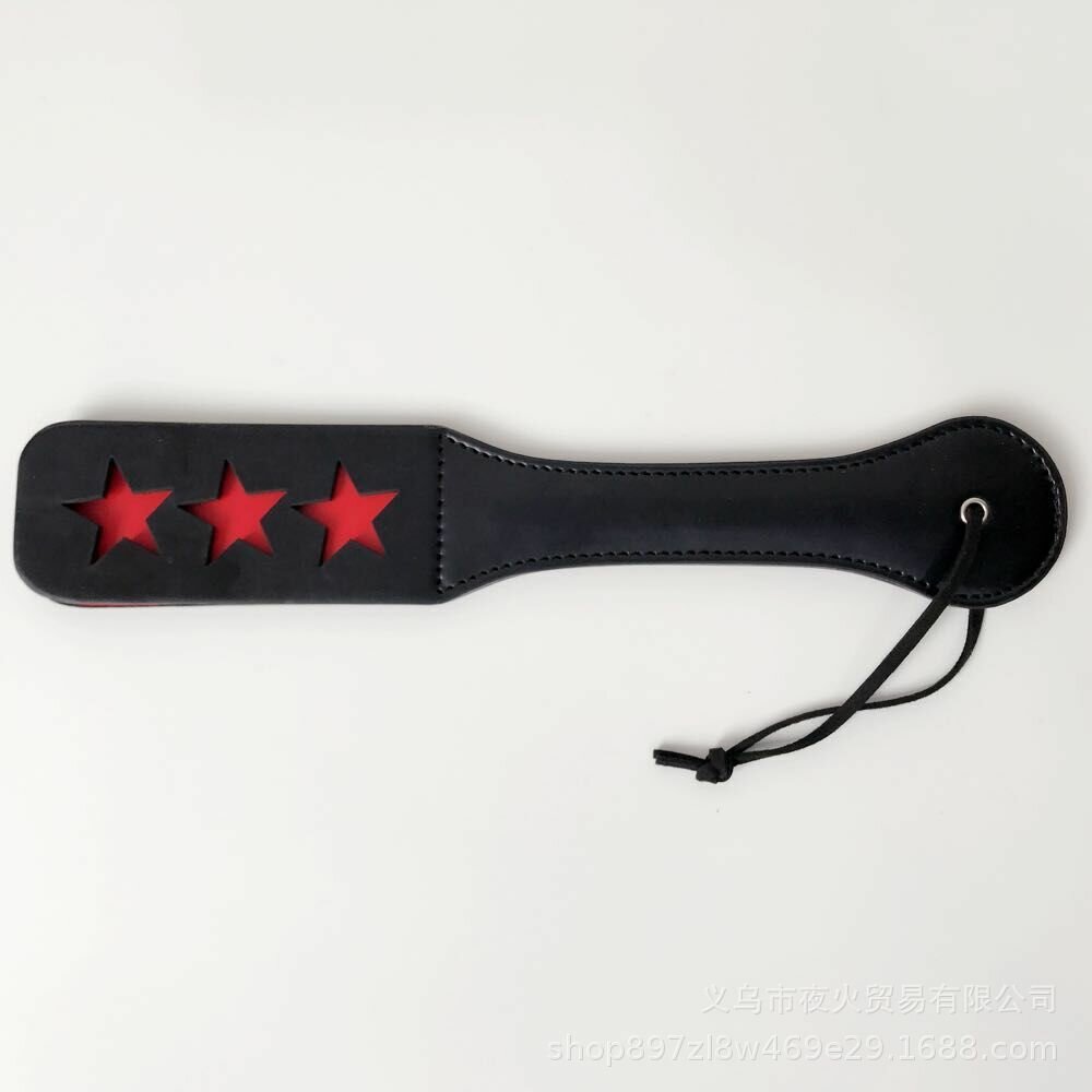 Шлёпалка БДСМ кожаная лопатка, Пэддл (паддл) / Стек БДСМ