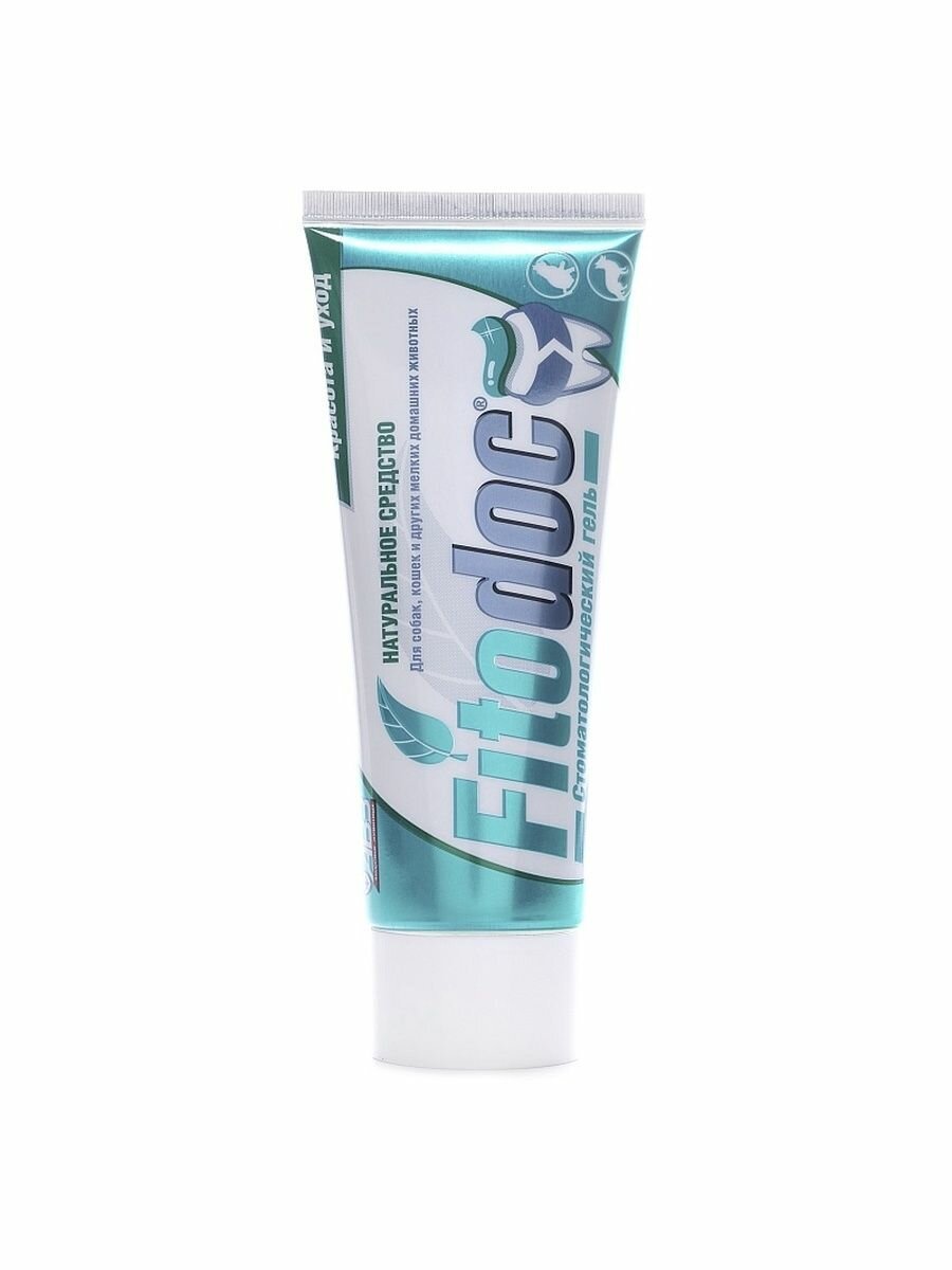 Гель стоматологический FITODOC для животных, 75 мл