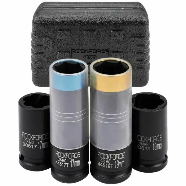 Головки, набор 4 предмета ROCKFORCE