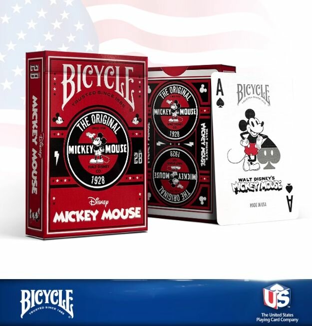 Кобрендинговые игральные карты Disney Bicycle