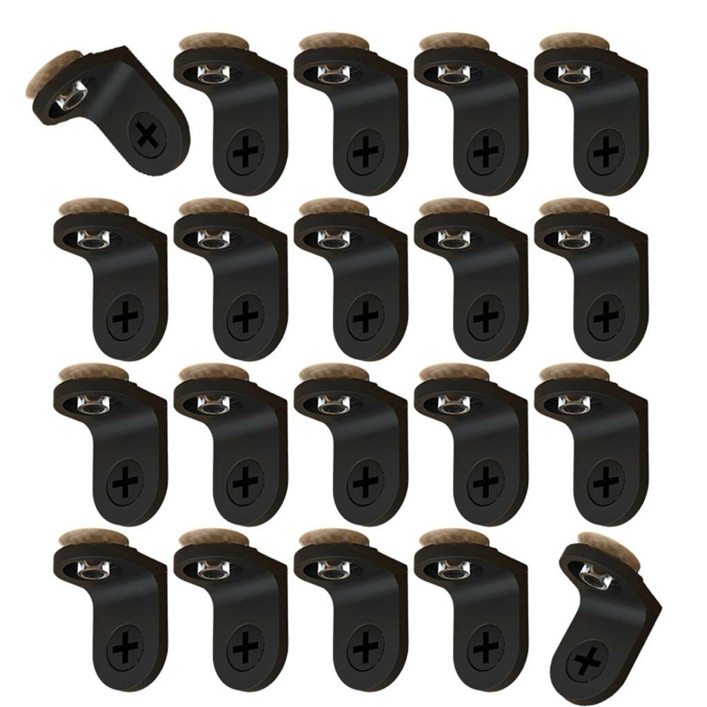 20-кратные прочные кронштейны для полок в шкафу, поддерживающие металлические шкафы и аксессуары для хранения в шкафу