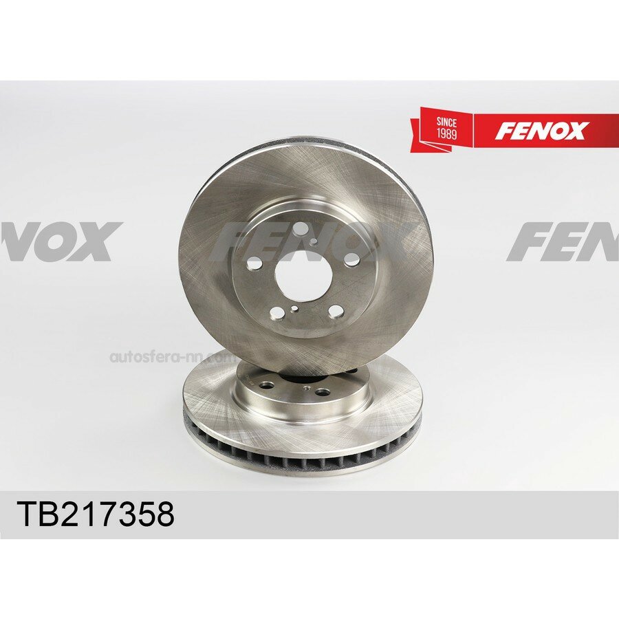 FENOX TB217358 Диск тормозной Toyota Carina E 95-97