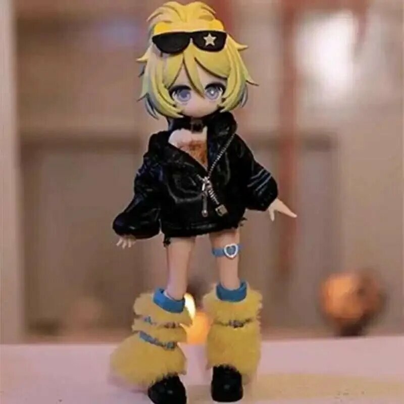 LEI-Doll Кукла BJD 1/12 шарнирная аниме с одеждой и аксессуарами. коллекционная. подарок для девочек