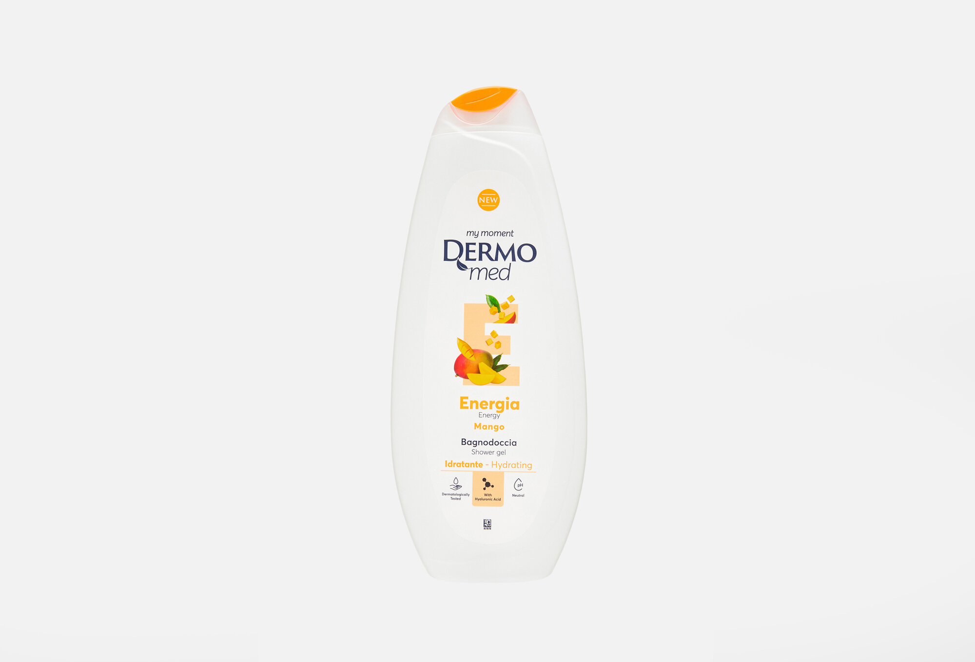Гель для душа с манго DERMOMED ENERGY MANGO 750 мл