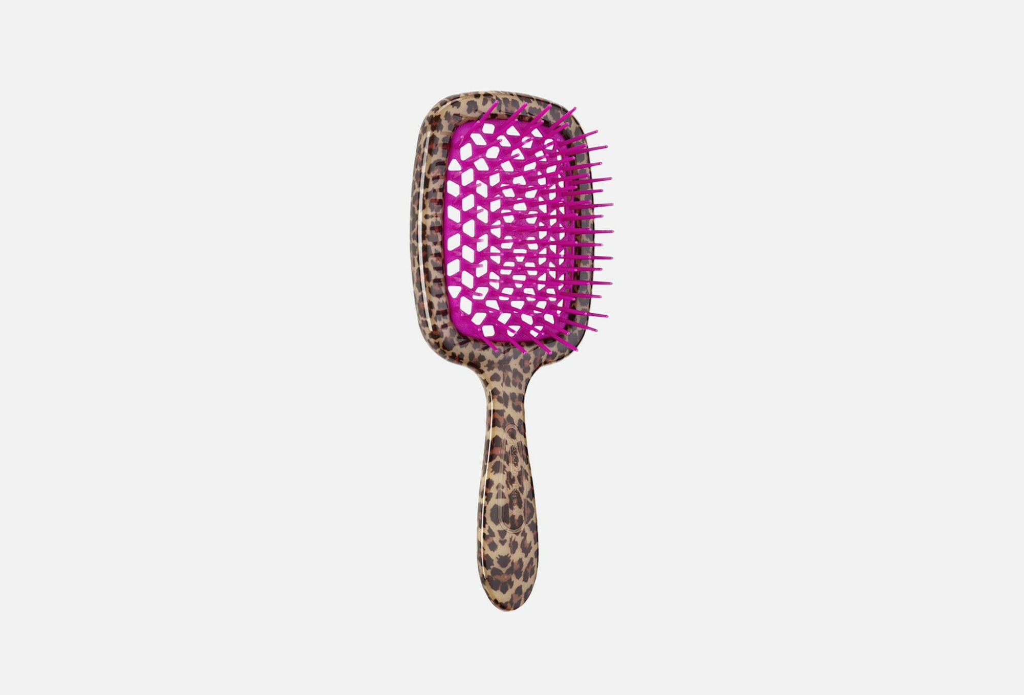 Пластиковая Щетка для волос JANEKE Spotted Pink