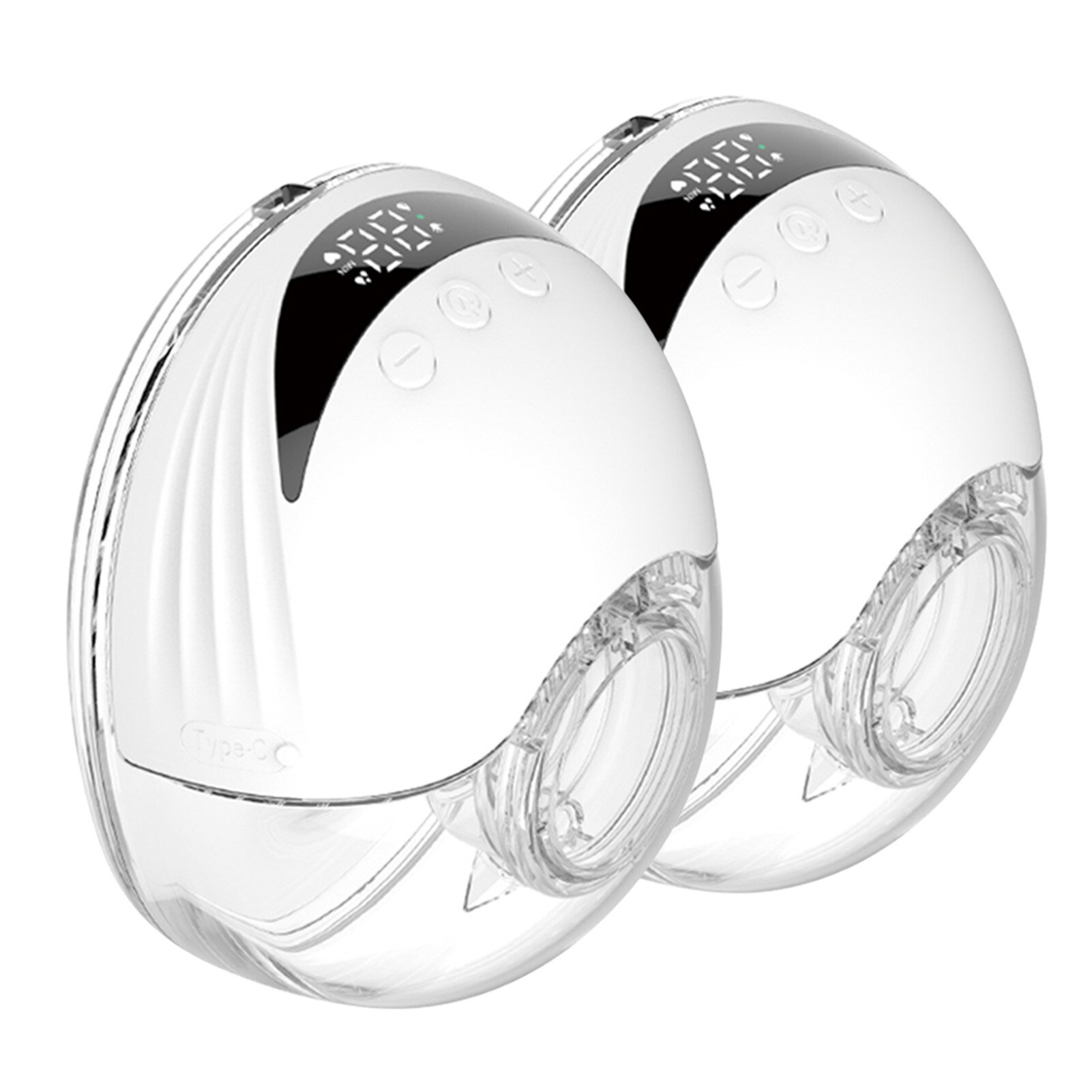 Носимый молокоотсос Hands Free, электрический, светодиодный дисплей